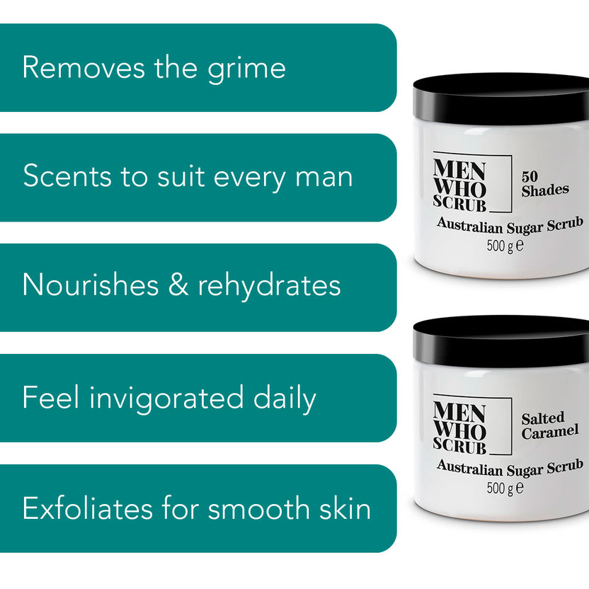 Exfoliating Body Scrubs for men, Magnesium Balm, Spray & Skincare – Men ...